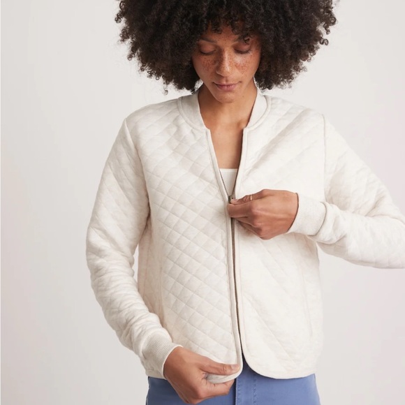 Marine Layer | Jackets & Coats | Marine Layer Corbet Quilted Bomber ...